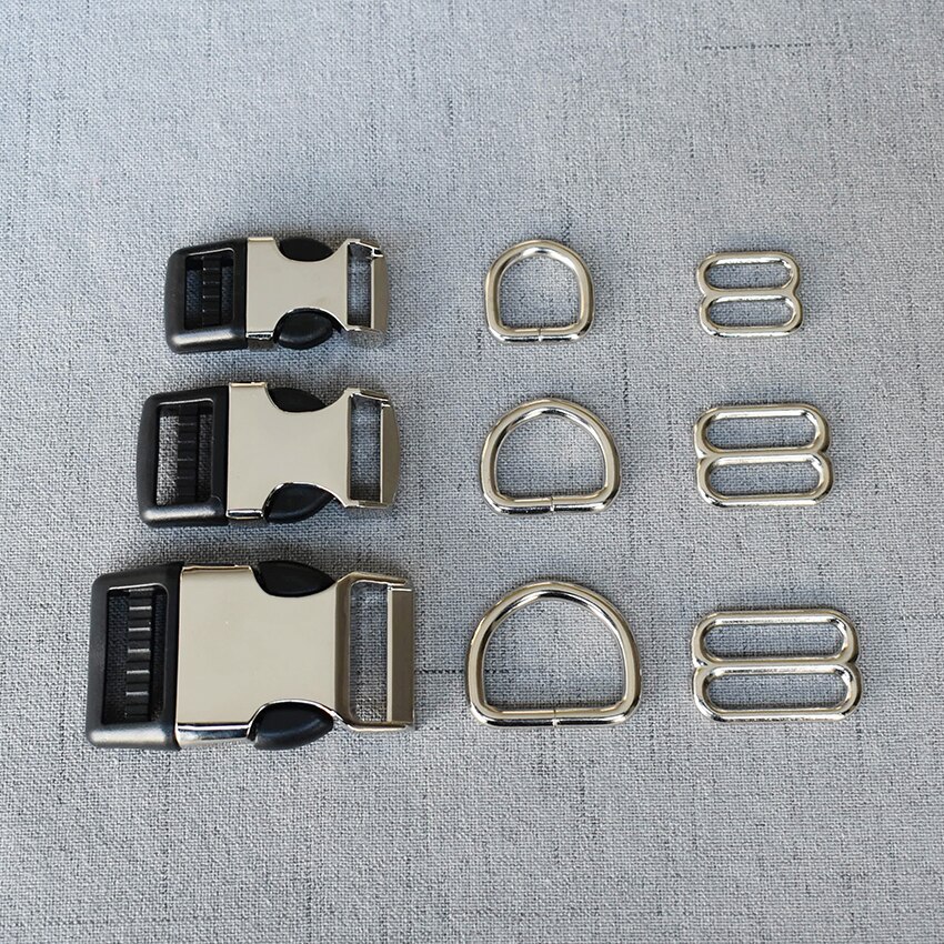 1 Set 15Mm 20Mm 25Mm Metalen Plastic Release D Rin... – Grandado