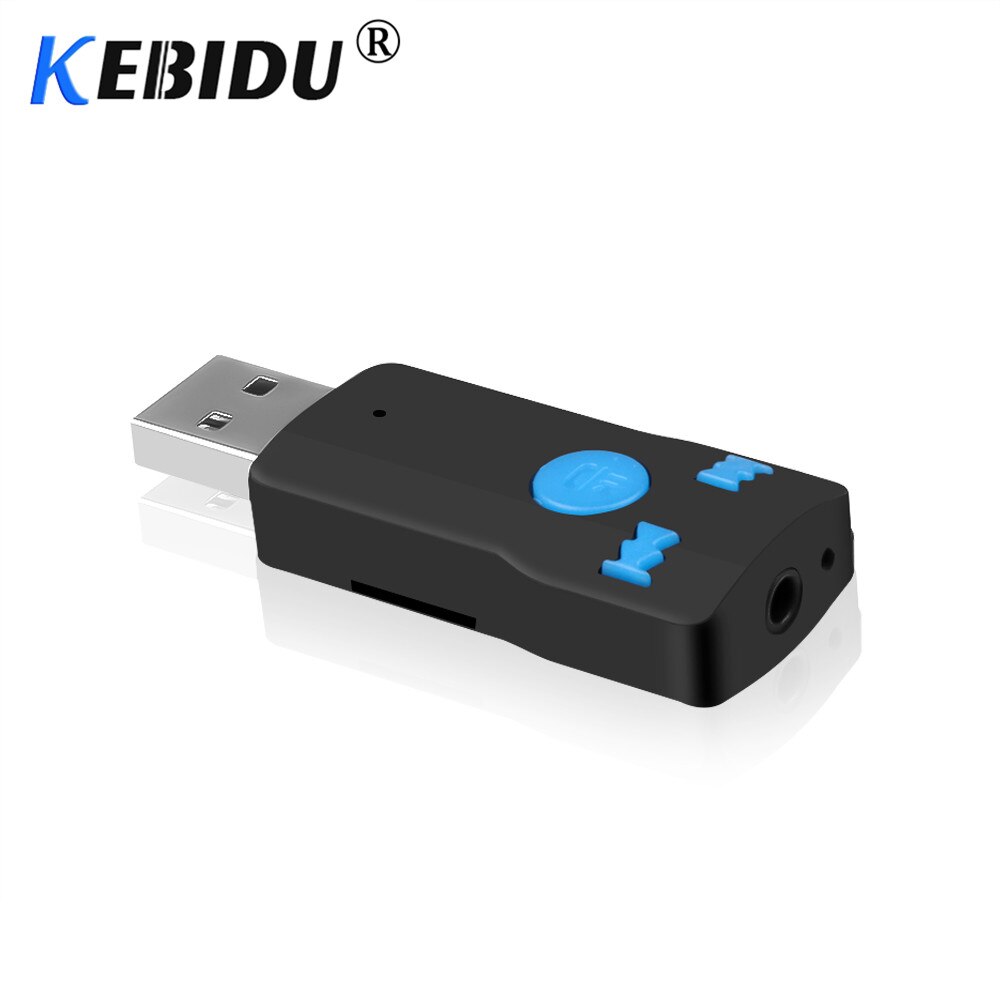 Kebidu Wireless Car Bluetooth Receiver USB Adapter... – Grandado