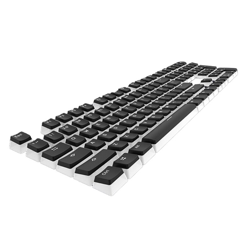 104 Keys Pudding Keycaps OEM Profile Double Shot P... – Grandado