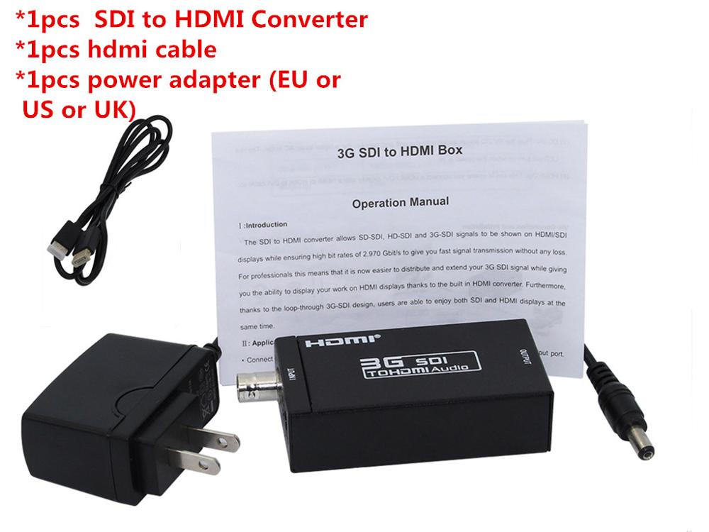 Retail Mini Hd 3G Sdi Naar Hdmi Converter Adapter ... – Vicedeal