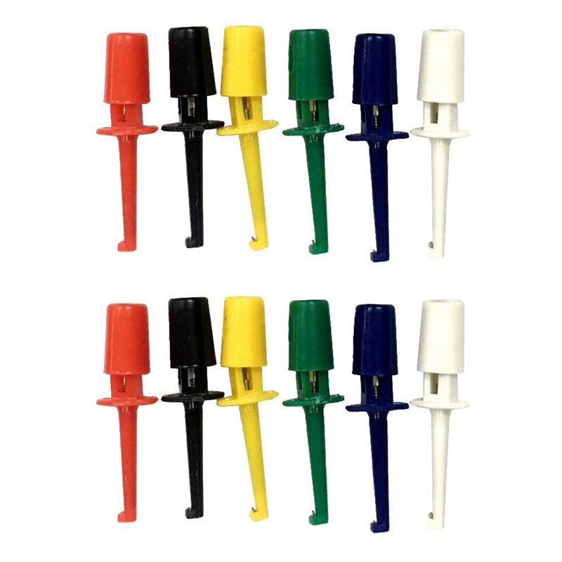 HLZS-6-Color 12 Stuk Test Probe Haak Mini Ic Test ... – Vicedeal