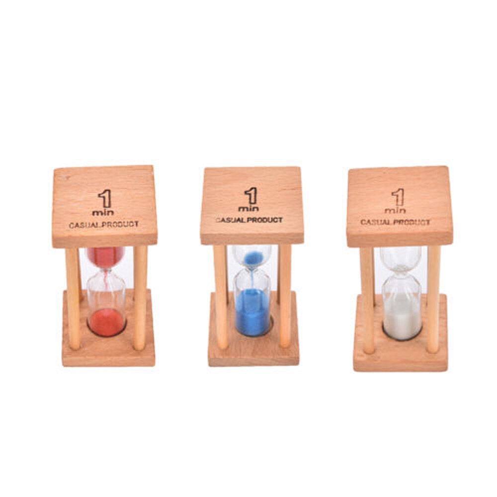 1/3/5 Wooden Home Decoration Desktop Sand Clock Ti... – Grandado
