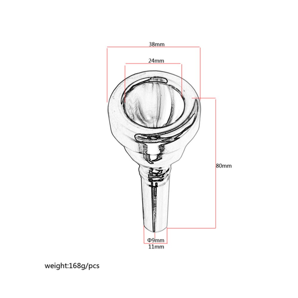Trompet Vervanging Professionele Trompet Mondstuk ... – Vicedeal