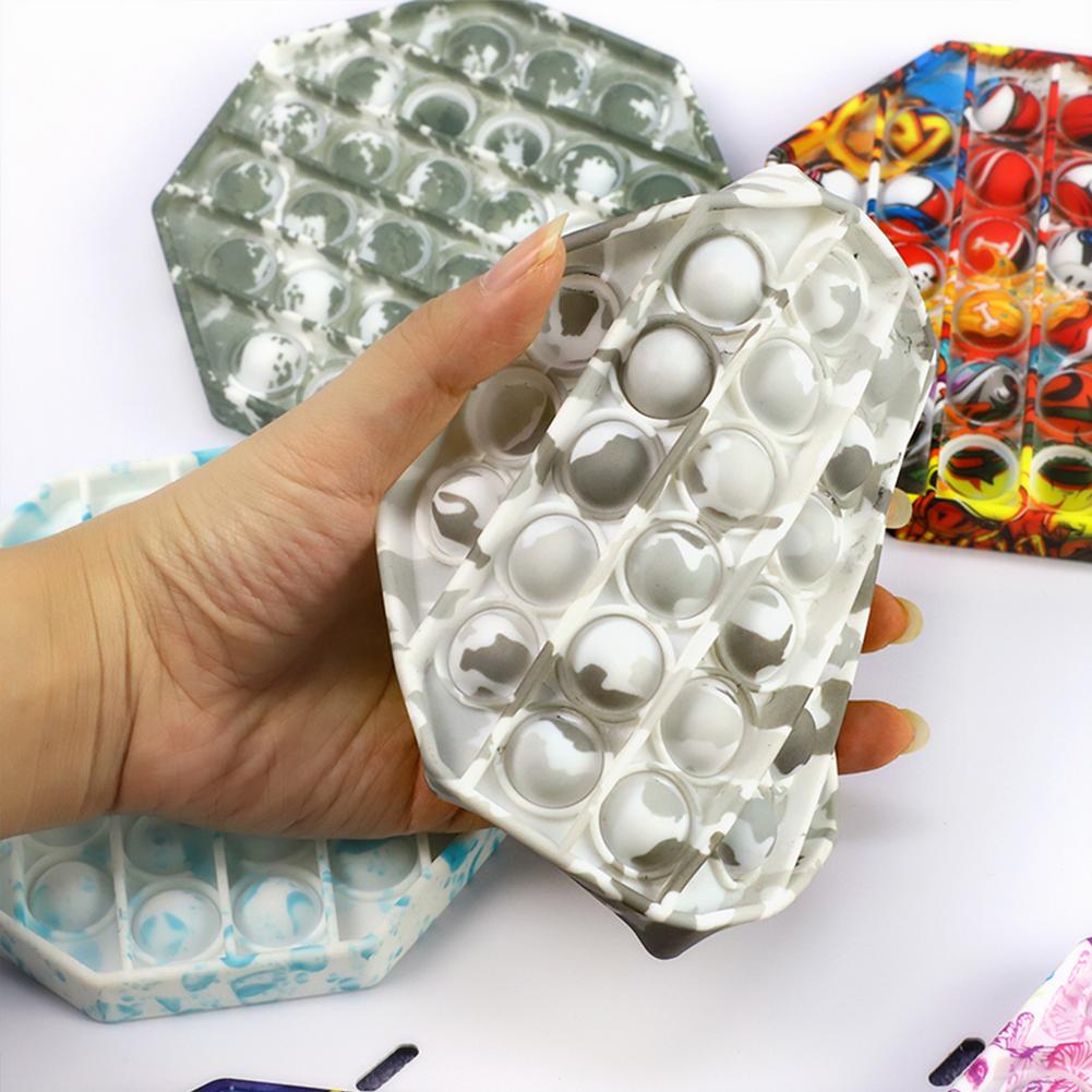 Push Pop Pop Bubble Sensory Fidget Toy Silicone St... – Grandado