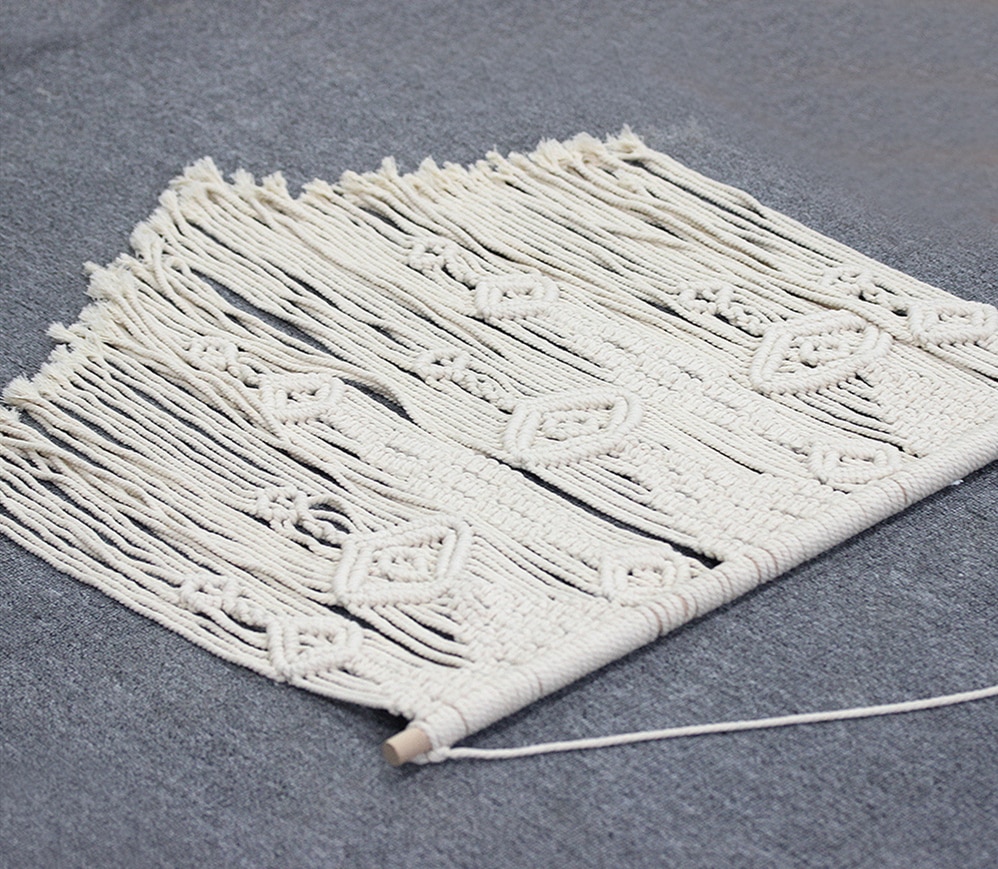 1pc Handicrafts Heart Macrame Wall Hanging Tapestr... – Grandado