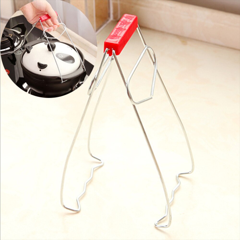 Stainless Steel Foldable Dish Plate Bowl Clip Heat... – Grandado