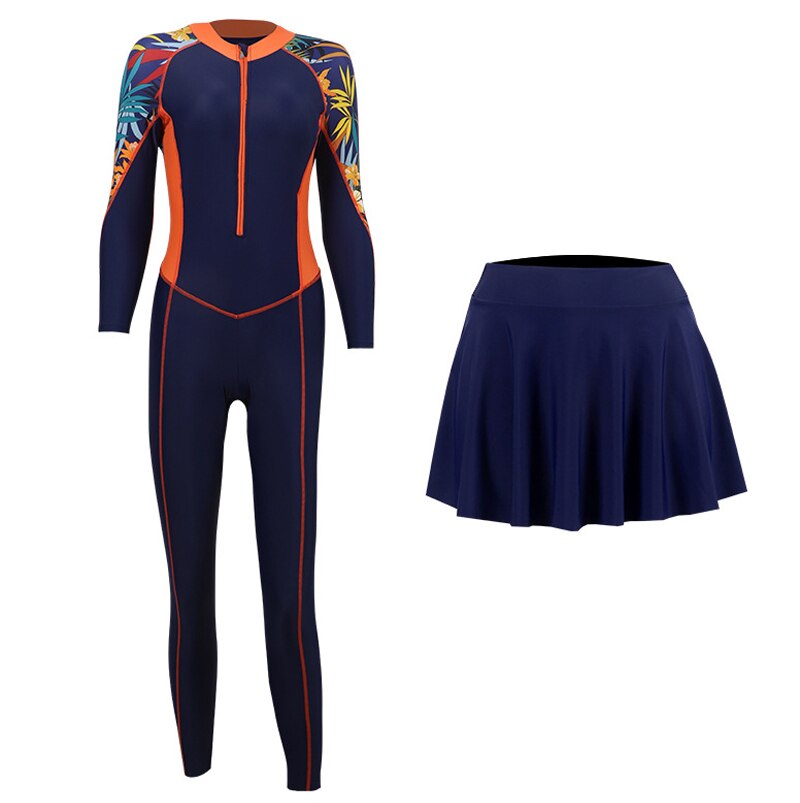 Rashguard Surf Swimwear Women Swimming Long Sleeve... – Vicedeal