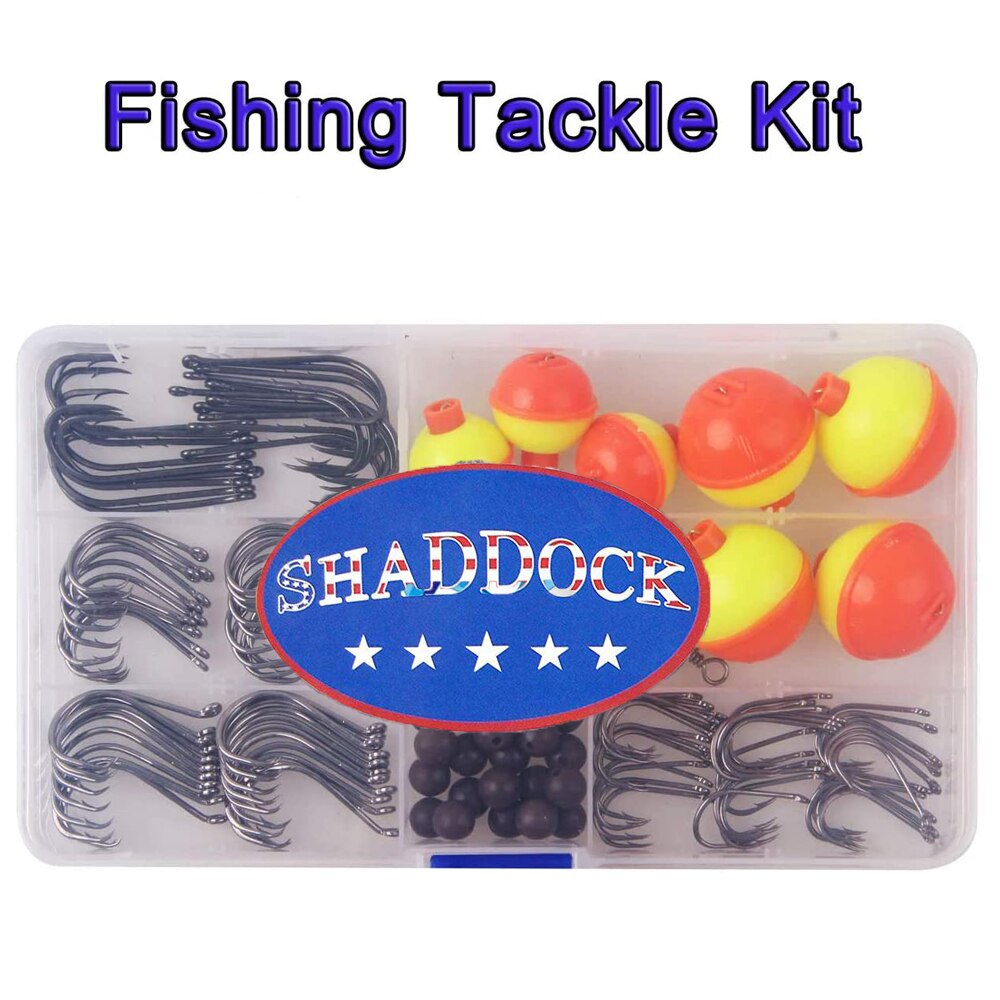 Shaddock 176 teile/schachtel Angelgerät Haken Schw... – Grandado