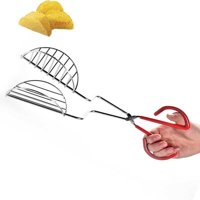 Taco Shell Maker Press Tortilla Fryer Tong Plated ... – Grandado