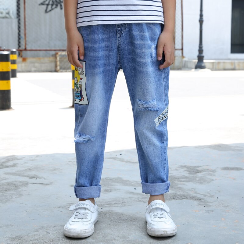 herbst kinder kleidung jungen jeans kausal solide ... – Vicedeal