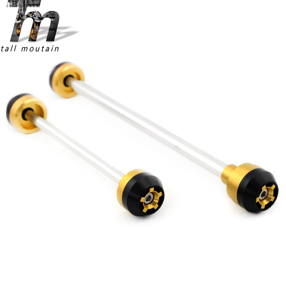 Front Rear Axle Fork Crash Sliders For DUCATI Mons... – Grandado
