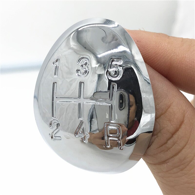 Chrome Gear Knob Cap Cover Shift Lever Top Cover F... – Vicedeal
