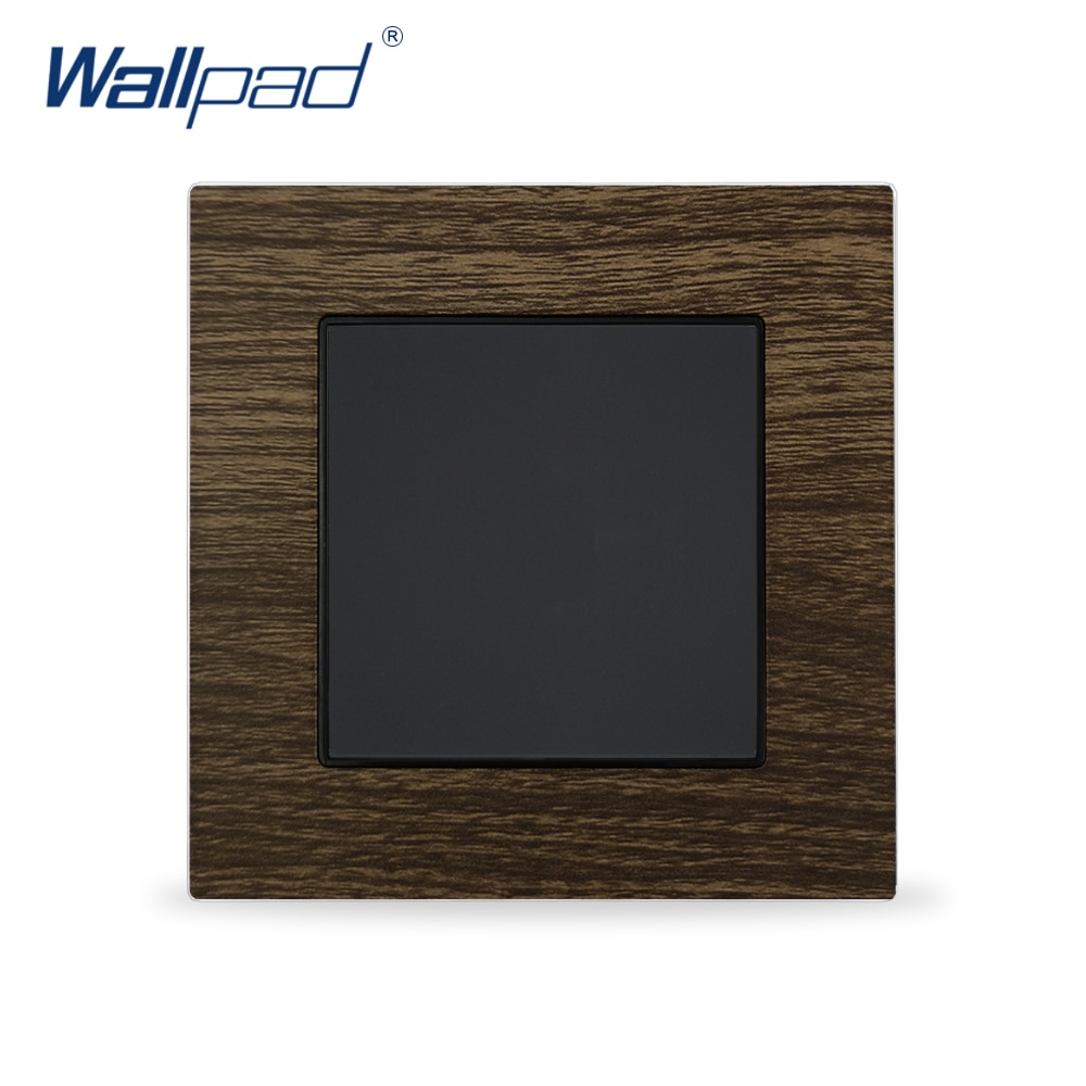 Blank Plate Wallpad Smart Wood Metal Panel Wall Ho... – Vicedeal