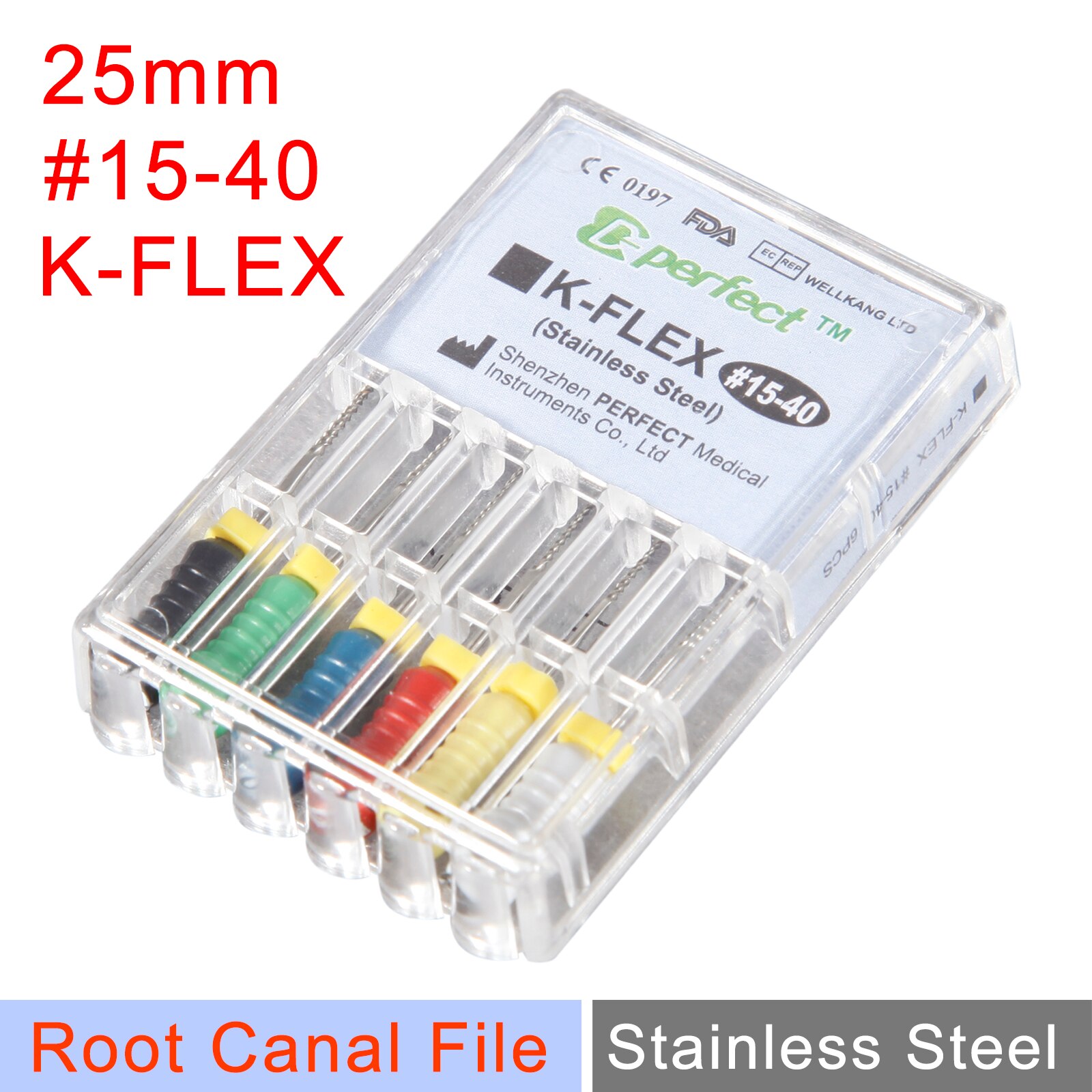 Dental Endodontic Files Hand Use Niti/Stainless St... – Vicedeal