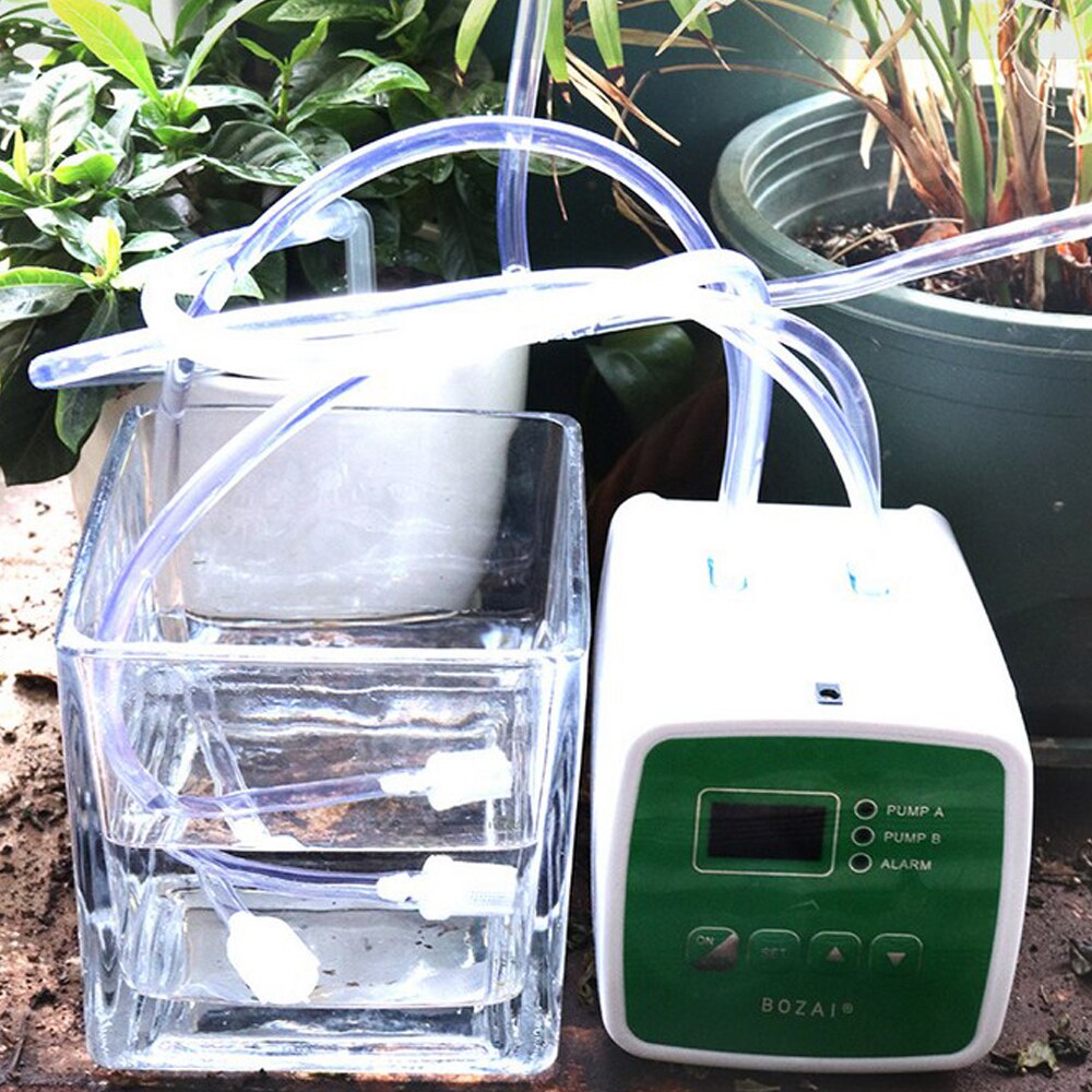 Solar Dual-Pomp Automatische Bloem Waterer Bloempo... – Grandado