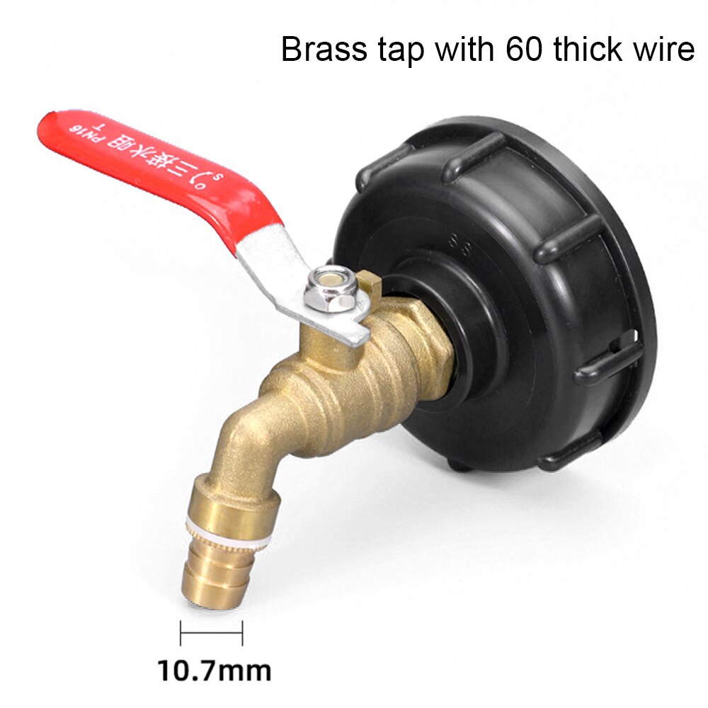 Messing Tap Duurzaam Ibc Tank Tap Adapter Grove Dr... – Grandado