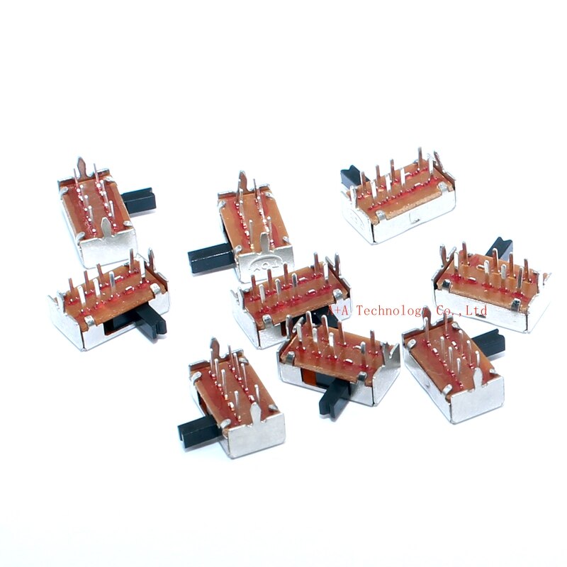 10Pcs SK23D07 8 Pin PCB 3 Position 2P3T DP3T Minia... – Grandado