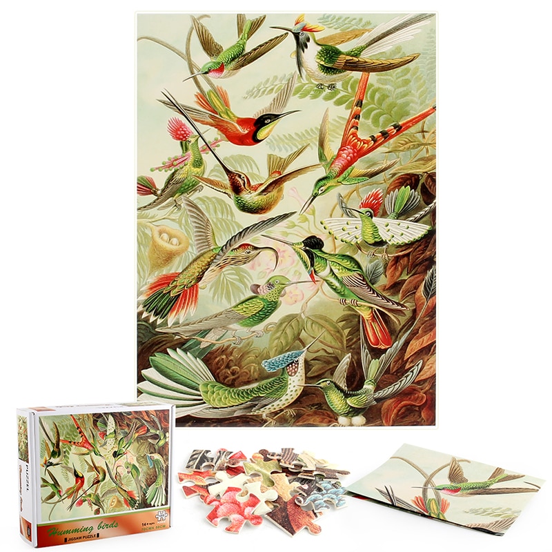 Hummingbird Puzzle 1000 Pieces Jigsaw Puzzle for A... – Grandado