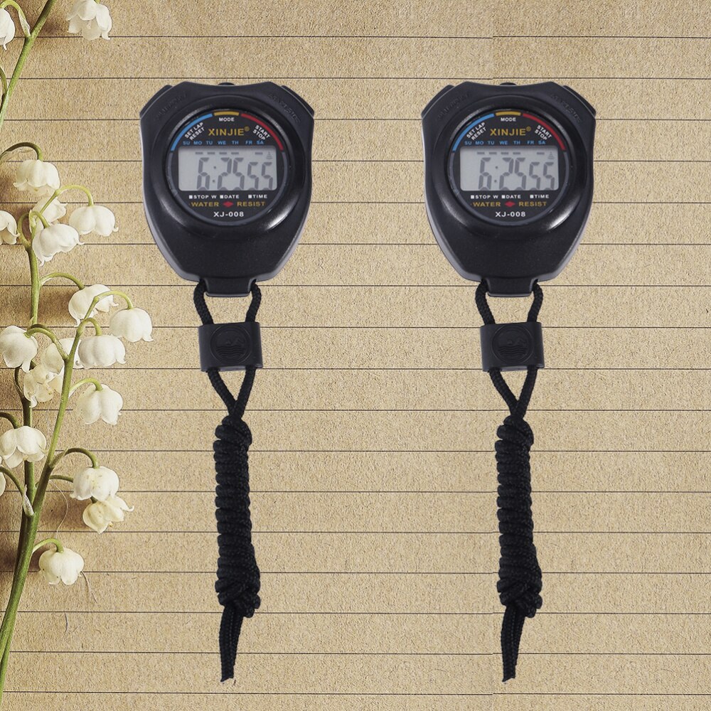 2Pc cronógrafo temporizador Digital deporte cronóm... – Grandado