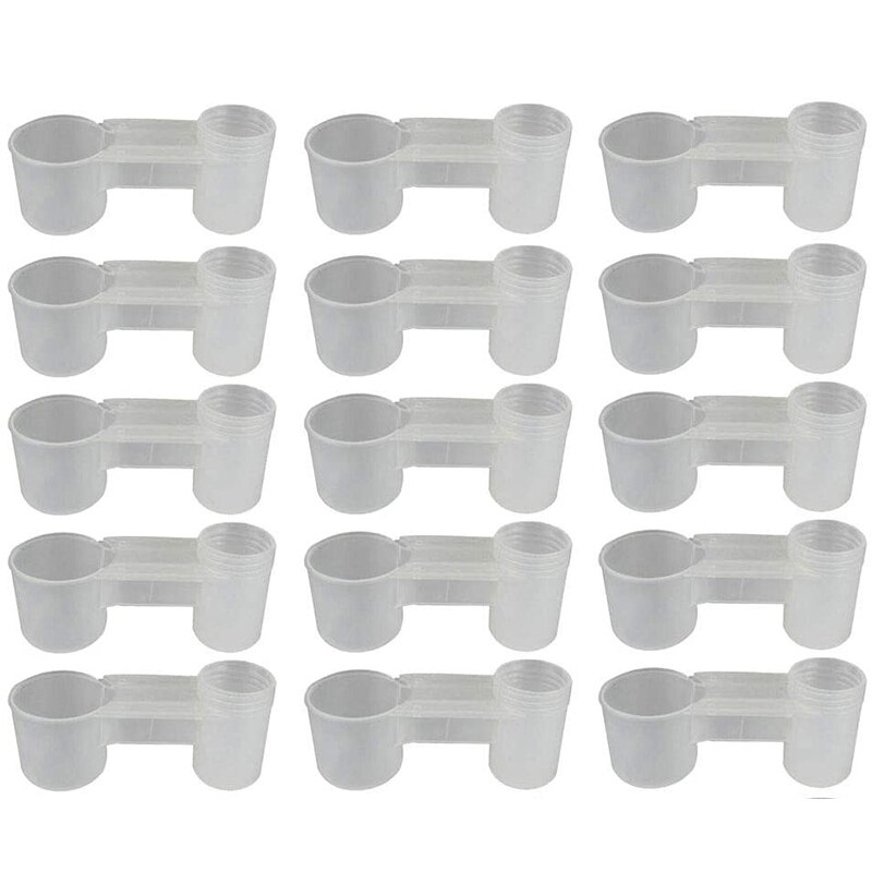 15 Pcs Plastic Soda Water Bottle Bird Drinker Feed... – Vicedeal