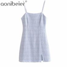 Aonibeier Sundress Side Split High Waist Women Pen... – Vicedeal