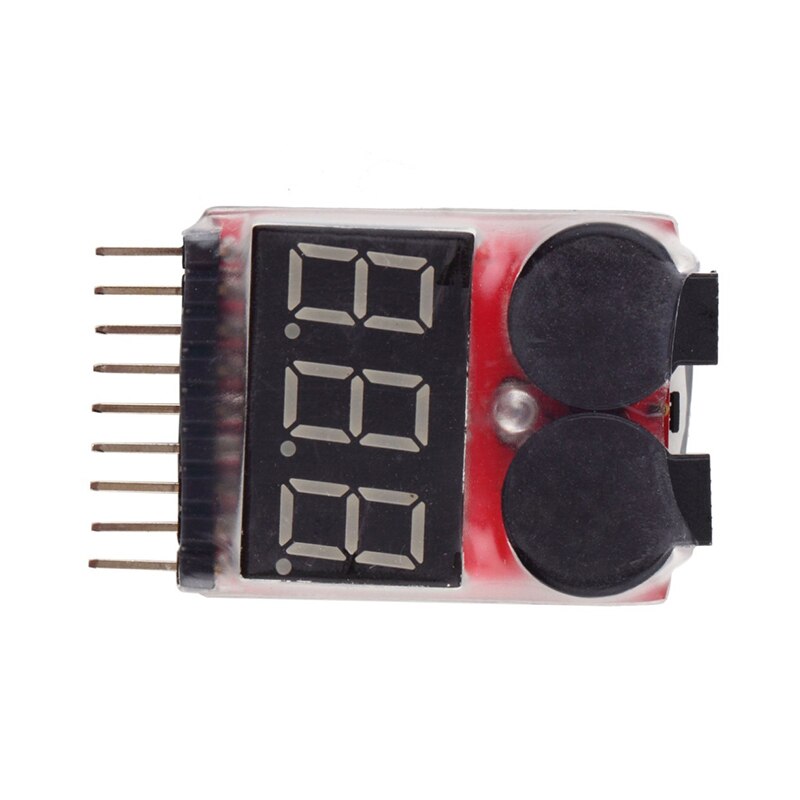 1-8S LED Low Voltage Buzzer Alarm Lipo Voltage Ind... – Grandado