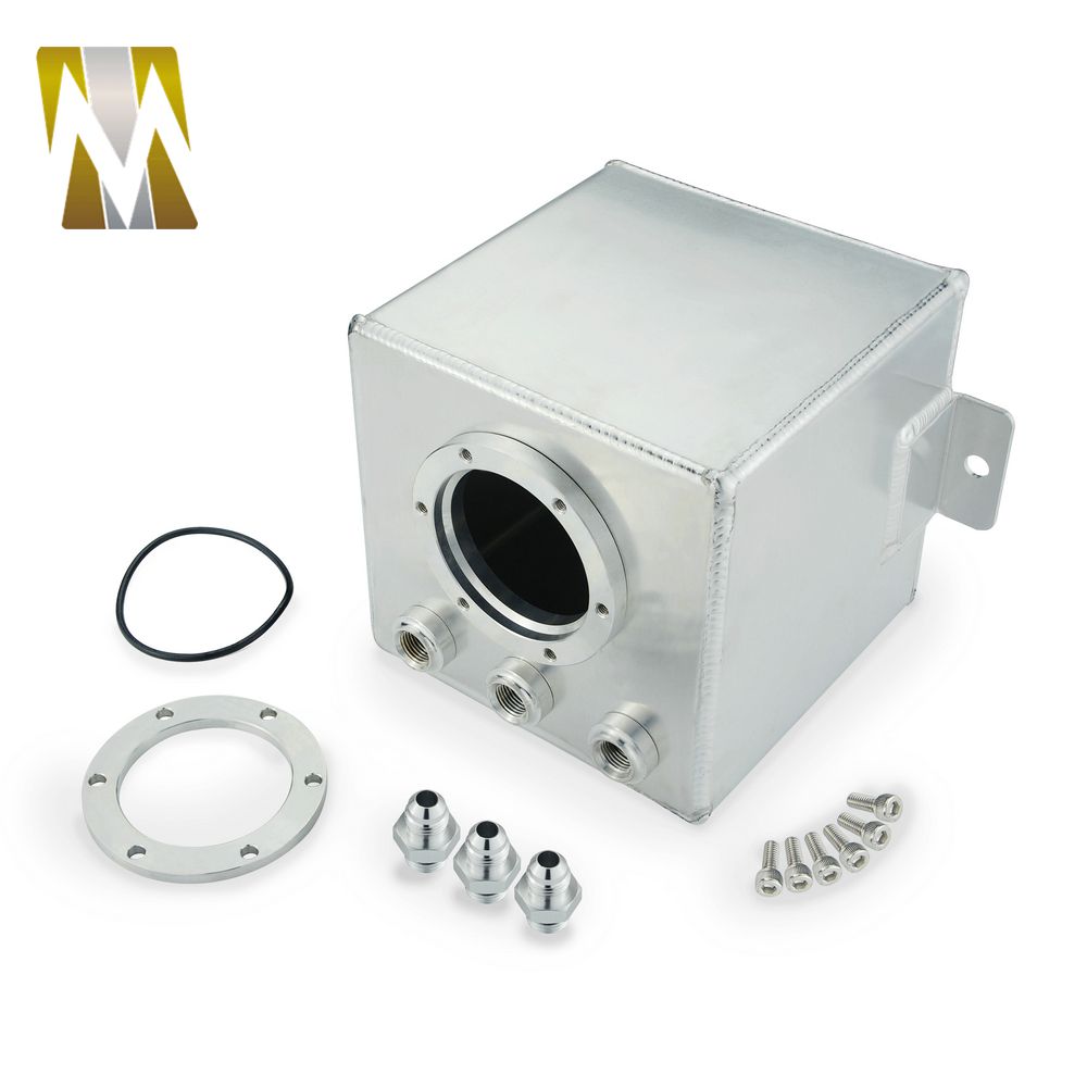 AN6 2L Aluminum Billet Fuel Oil Supply Surge Tank ... – Grandado