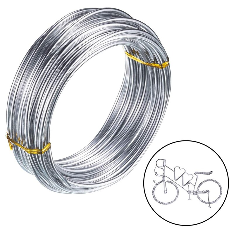 m Aluminium Wire 10M Craft Silver Wire for Jewelle... – Grandado