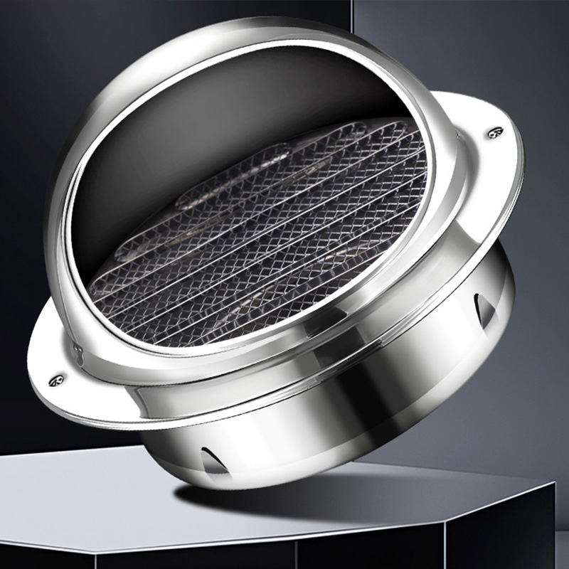 Conducto de ventilación de techo y pared de acero ... – Grandado