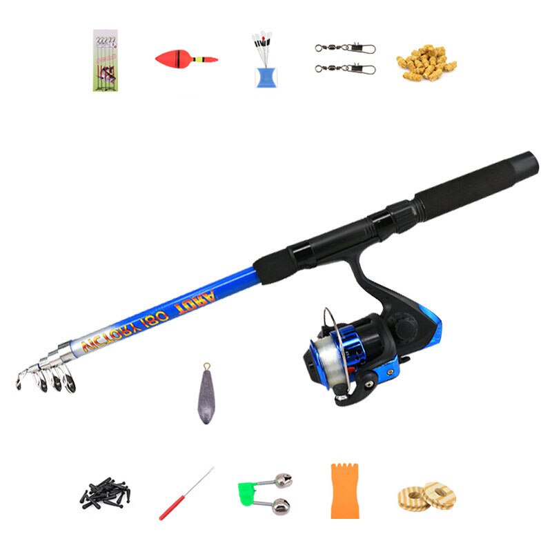 Beginner Children's Fishing Set Aluminum Alloy Cer... – Vicedeal
