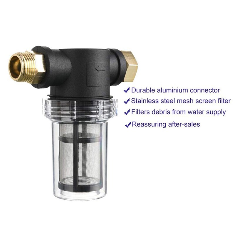 Garden Hose Filter for Pressure Washer Inlet Water... – Grandado