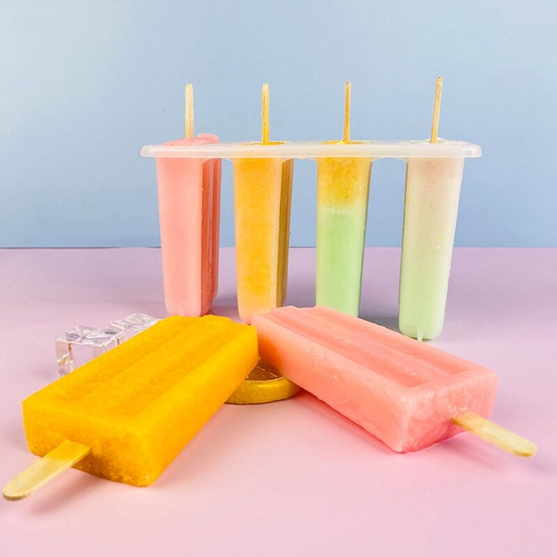 50Pcs/Set Popsicle Sticks Natural Wooden Pop Popsi... – Grandado