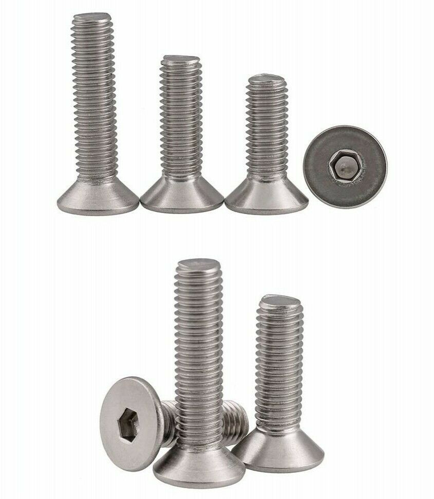 M3 316 stainless steel flat head countersunk head ... – Grandado