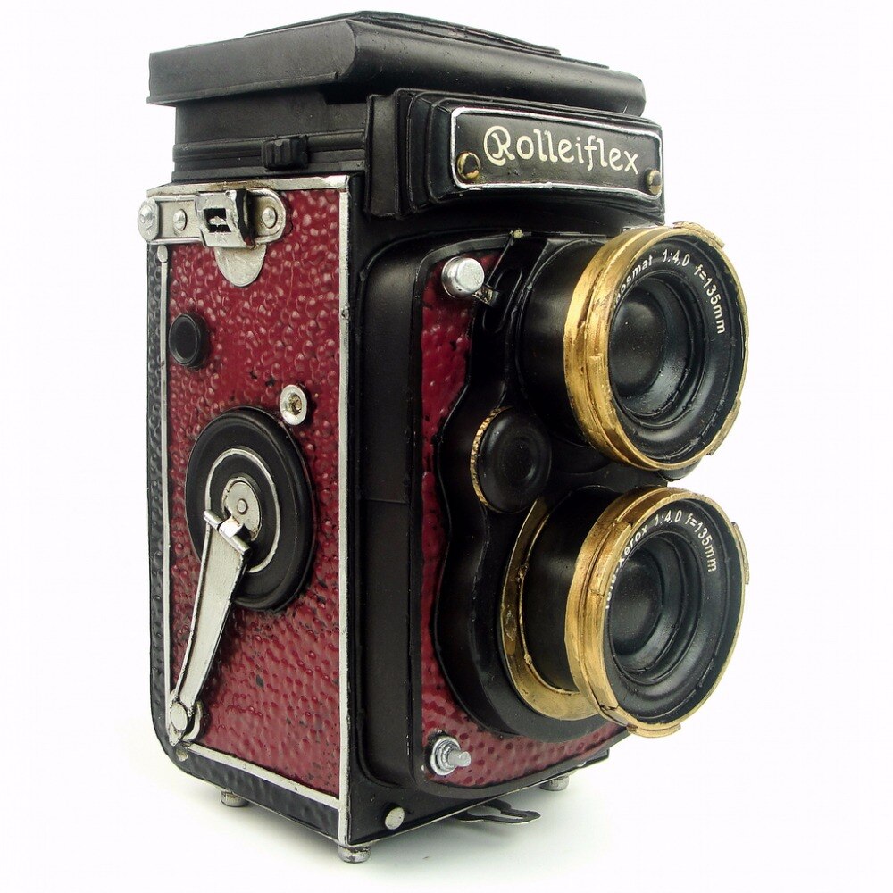 Antique classical camera model retro vintage wroug... – Grandado