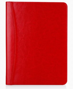 A4 office PU leather zipper portfolio folder docum... – Vicedeal