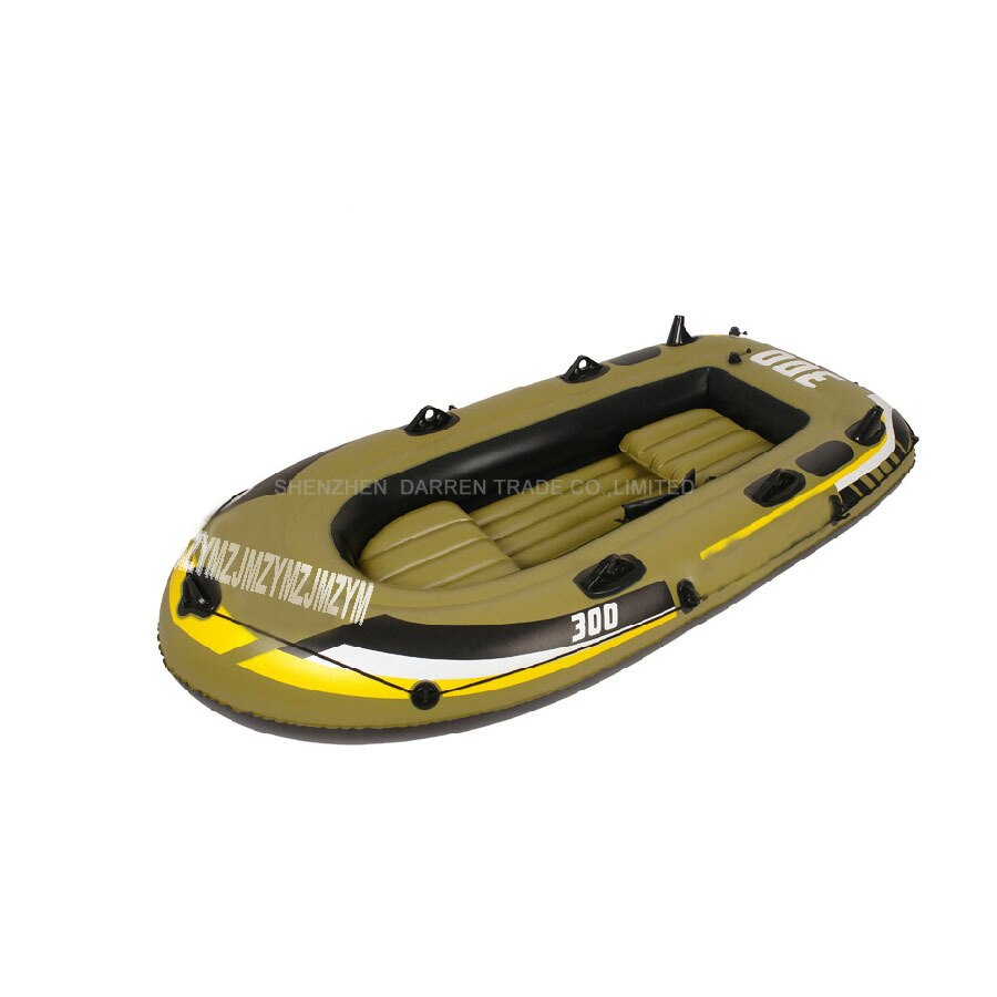 2 person child inflatable fishing boat PVC Rowing ... – Vicedeal