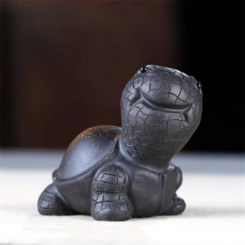 Purple Clay Toad Tea Pet Tea Table Animal Statue S... – Grandado