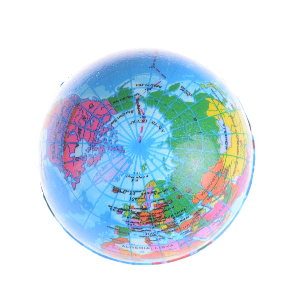 1Pc World Map Foam Earth Educational Toys Anti Str... – Grandado