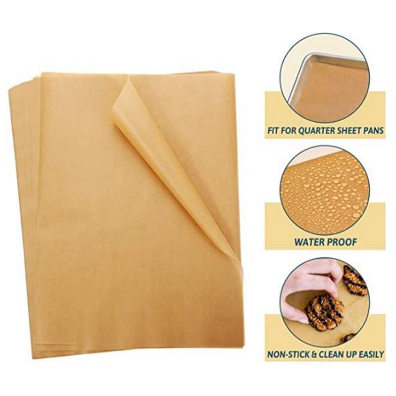 200 Vellen Perkament Papier Bakplaat, 9X12 Inch No... – Vicedeal