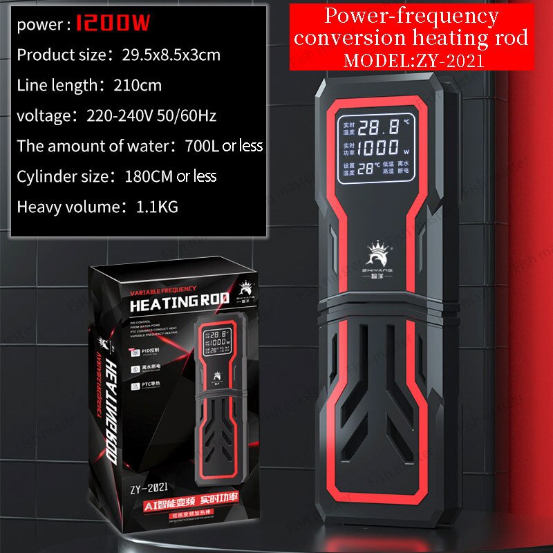 Aquecedor de tanque de peixes ptc 220-240v GT-50/1... – Vicedeal