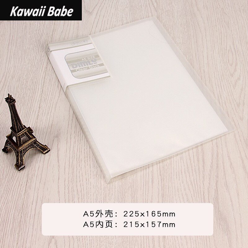 Desk Organizer File Folder A5 20/30/40/60 Page Doc... – Grandado