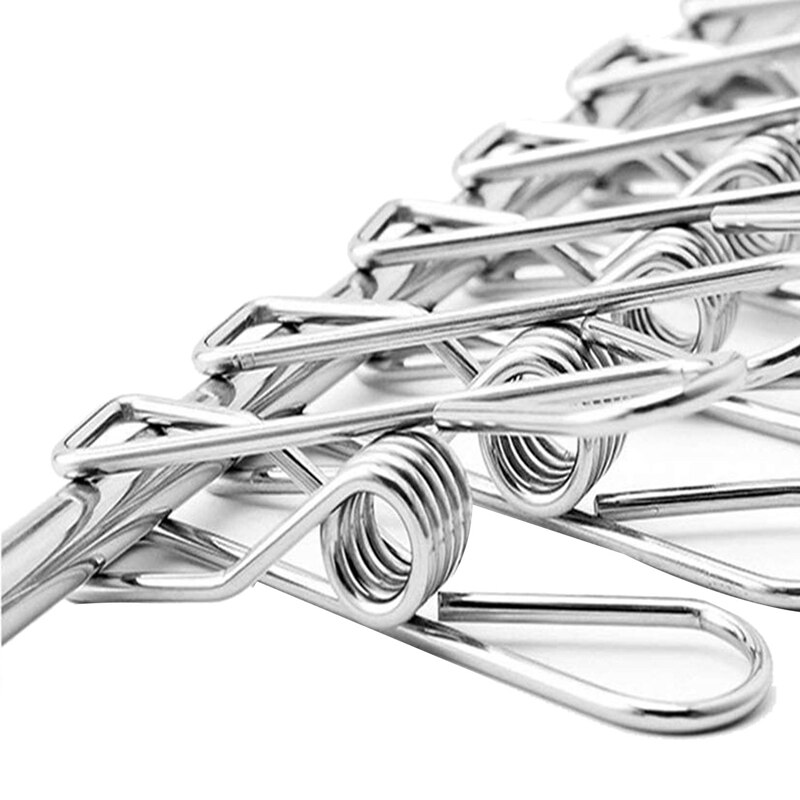 24 Pcs Stainless Steel Wire Clip, Multi-Function C... – Grandado