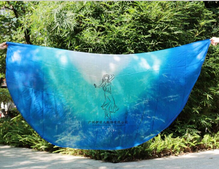 silk belly dance veil, dance veils, semicercle vei... – Grandado