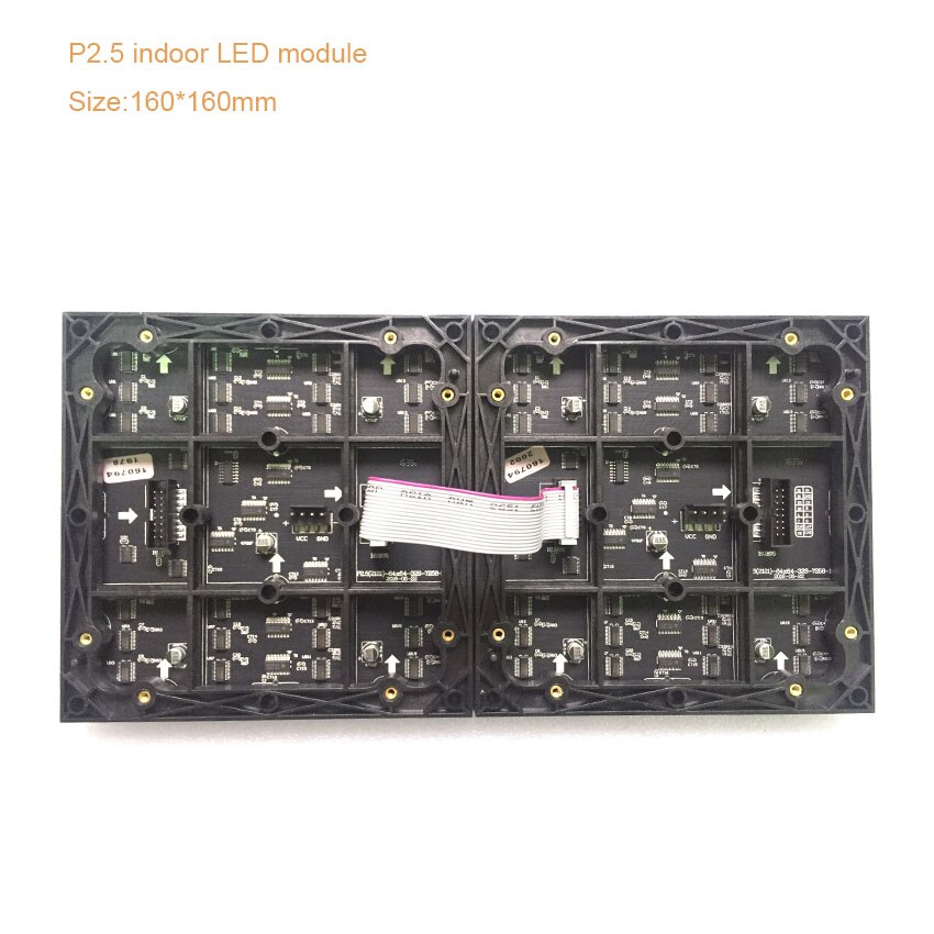 Inomhus 64*64 pixlar led skylt smd 2121 p2.5 fullf... – Grandado