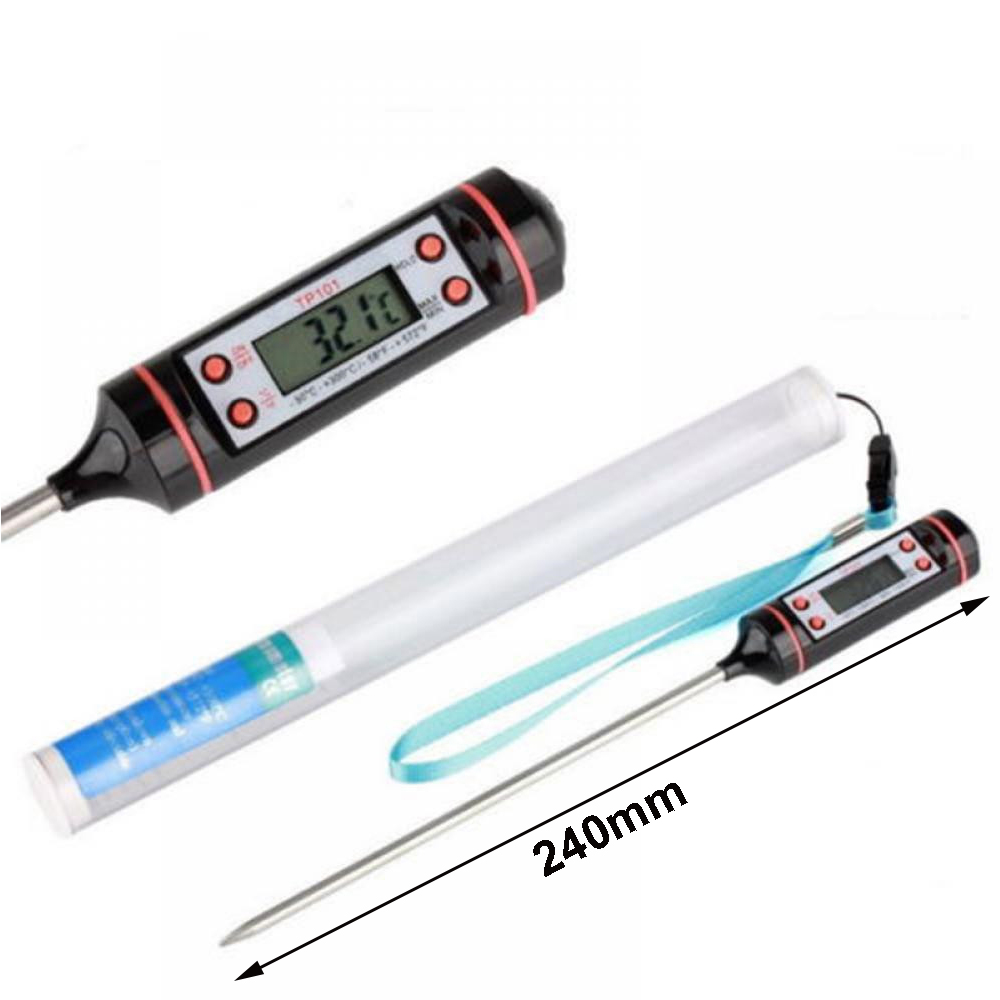 Kitchen Digital BBQ Food Thermometer Meat Cake Can... – Vicedeal