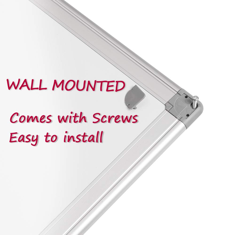 Magnetic Dry Erase Board, 60x60cm(24 X 24 Inches) ... – Grandado