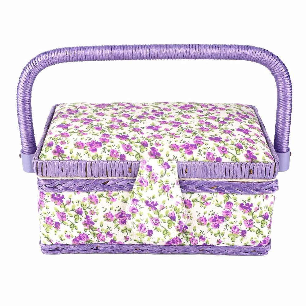 Household Craft Handmade Sewing Basket Thread Need... – Grandado