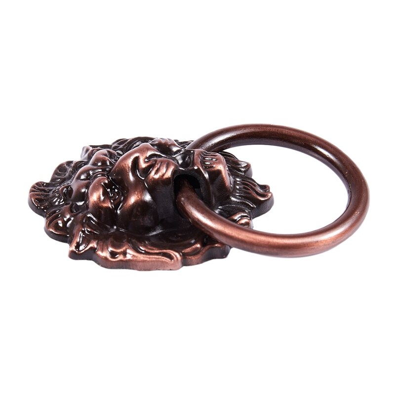 Dresser Drawer Cabinet Door Ring Lion Head Pull Ha... – Grandado