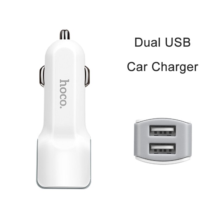 Hoco Autolader Dual Port Usb Adapter 2.4A Auto-Opl... – Vicedeal
