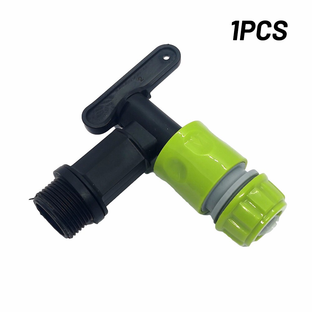Black Garden IBC Tank Container Barrel Joint Exhau... – Grandado